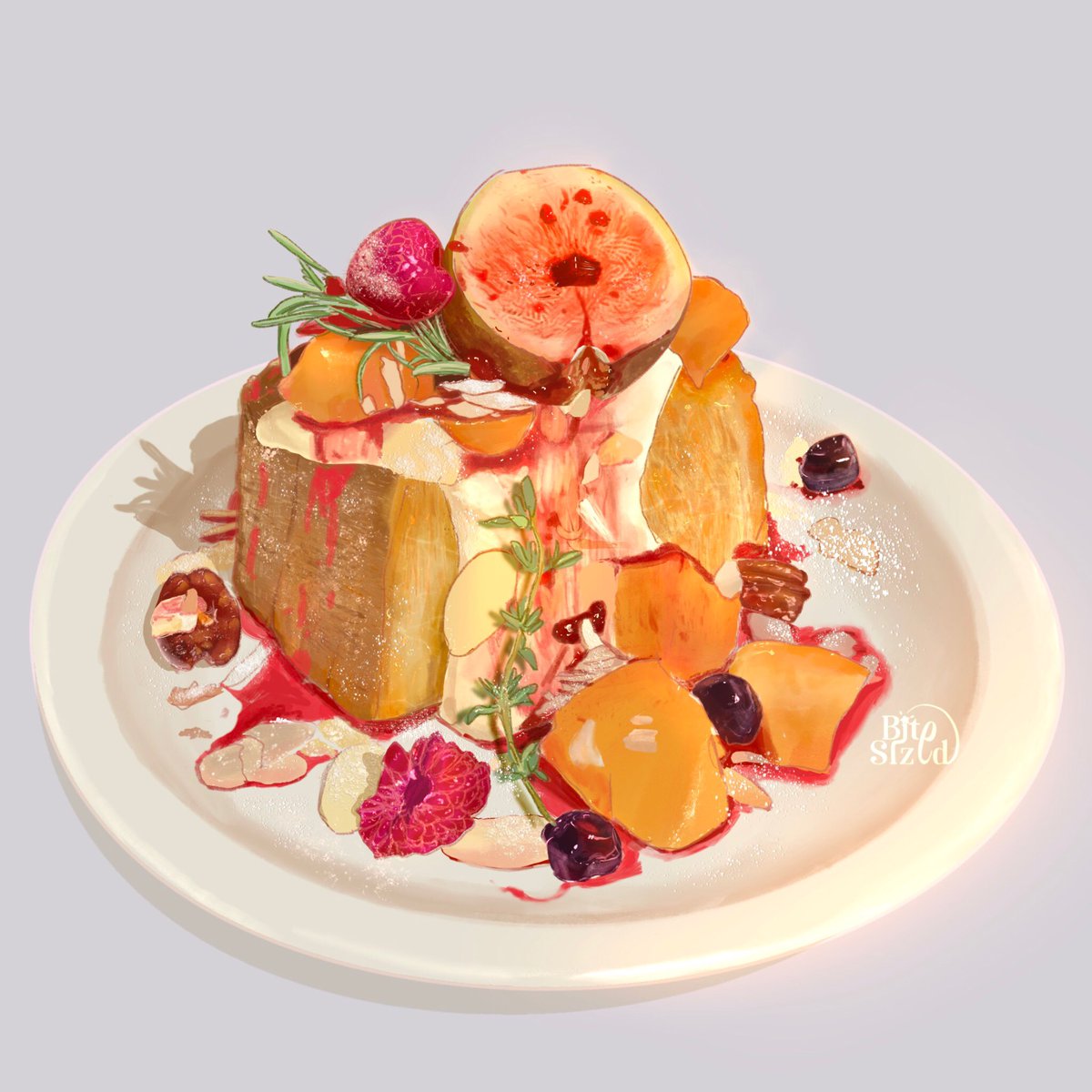 「flat vs render 」|humaira 🇵🇸🤍 comms openのイラスト