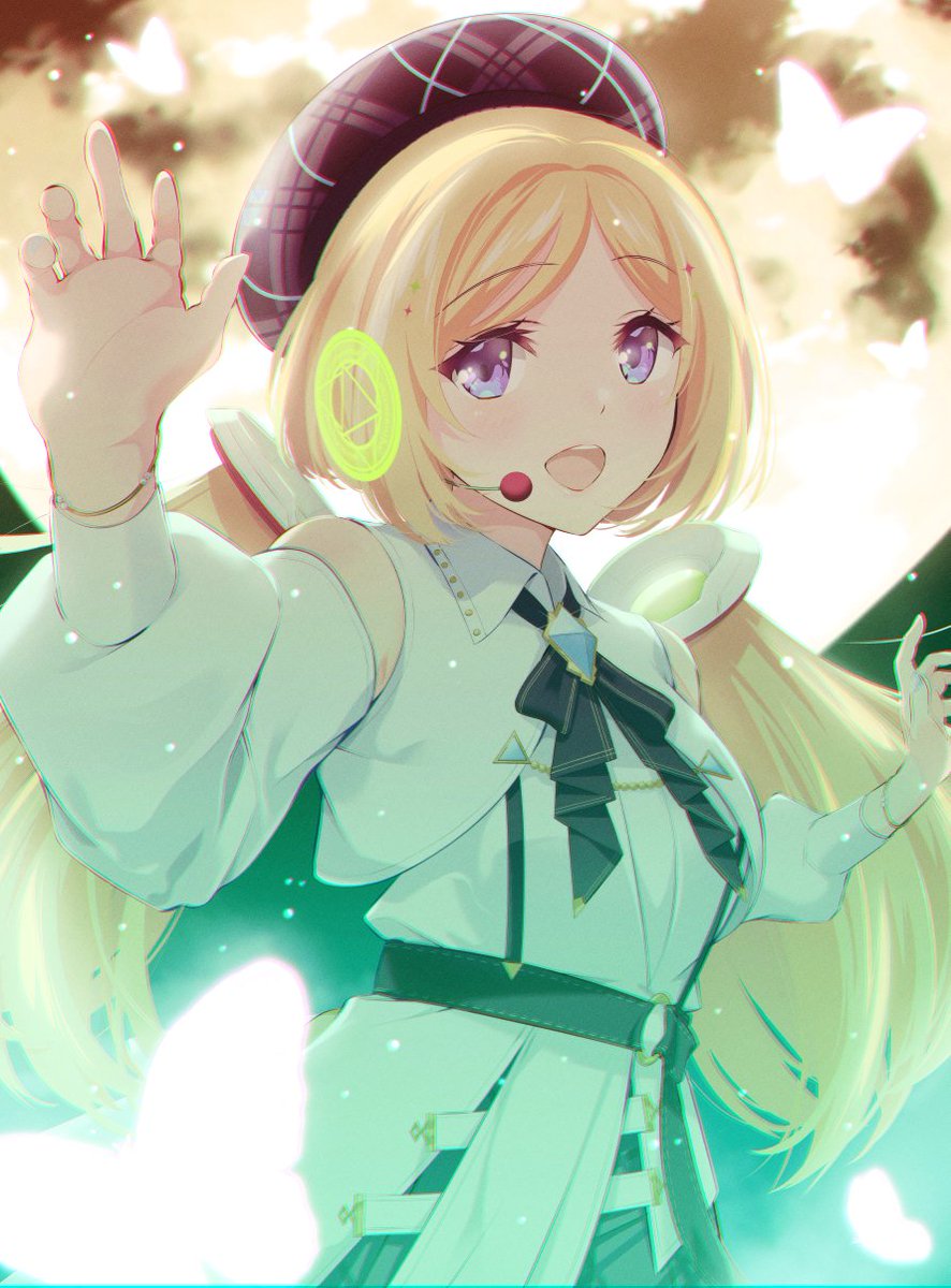 アキ・ローゼンタール 「生誕祭ライブ良かった…!#アロ絵 」|大柴健のイラスト