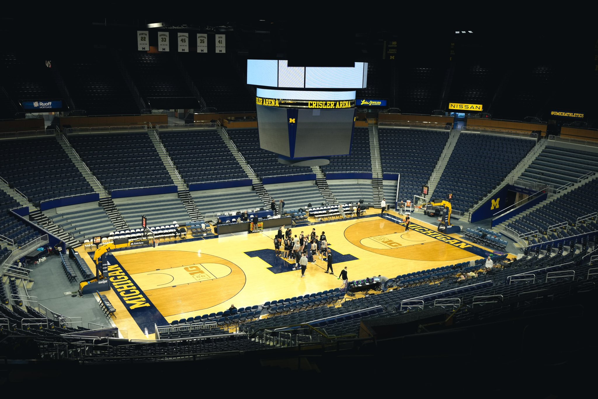 Crisler Arena Seating Chart