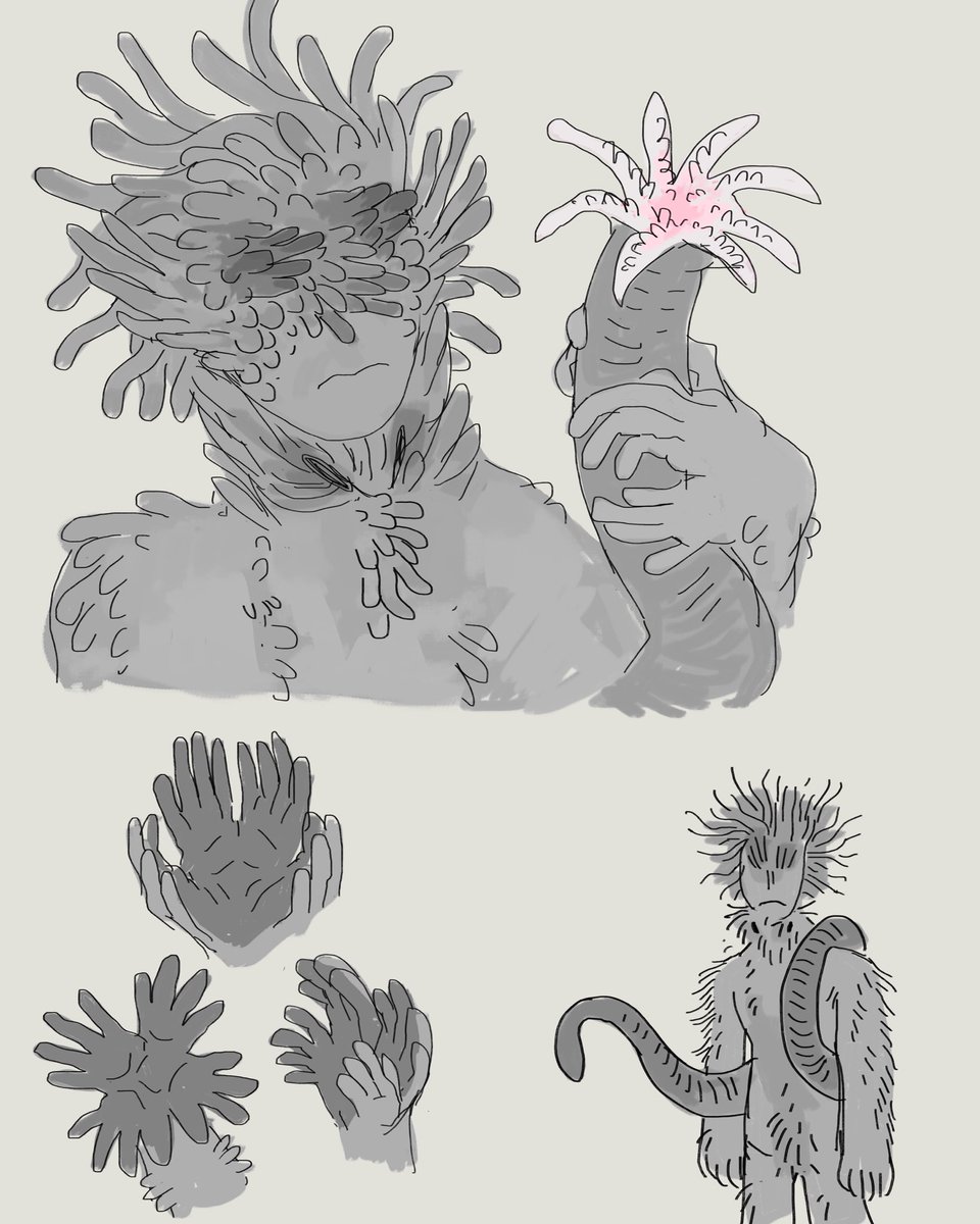 「The Oankali from Lilith's Brood 」Dimetrodoneの漫画