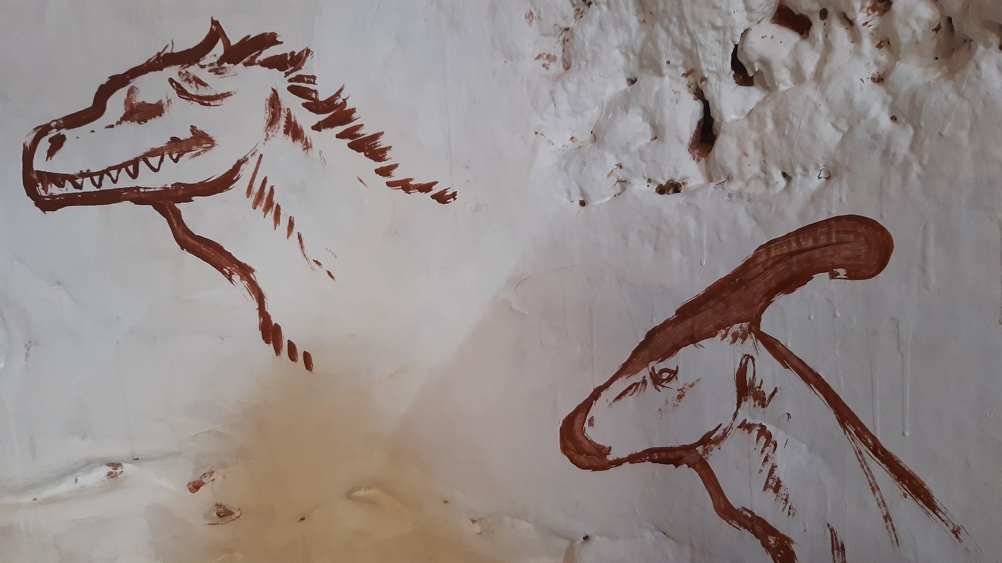 Ancient Cave Paintings Dinosaurs