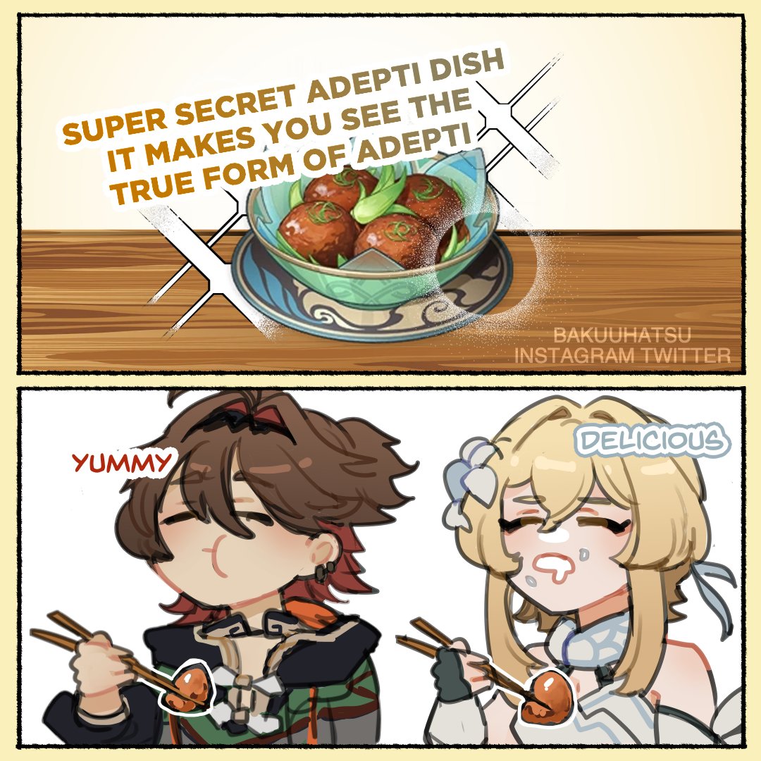 Comic] BUFF GUOBA?? (Part 1) Xianyun and Madame Ping real f」baku 🍥の漫画