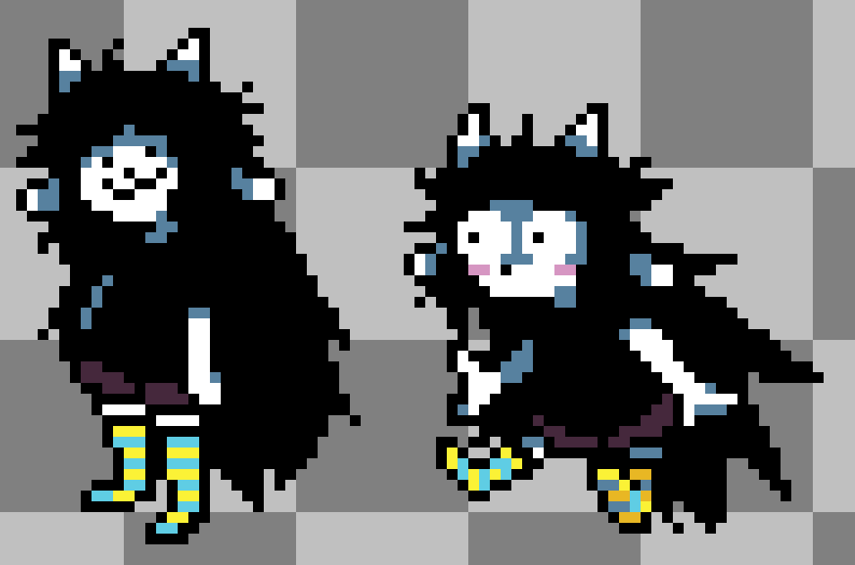 Homestuck Pixel Sprites