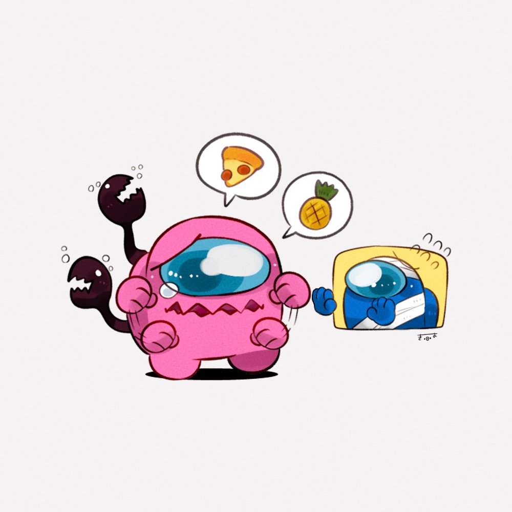 Crew(Among Us) 「#rodamrix 」|てんみやきよのイラスト
