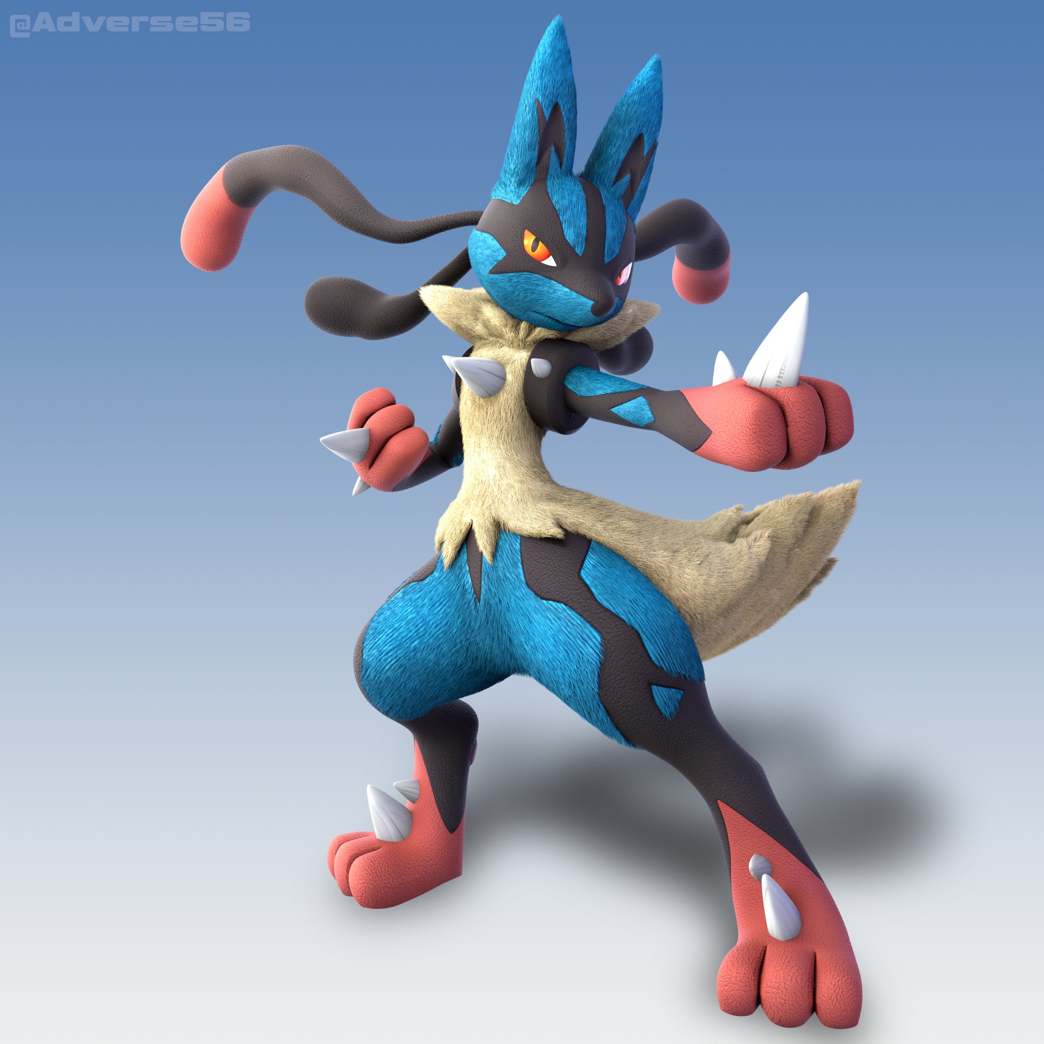 Super Smash Bros 4 Mega Lucario