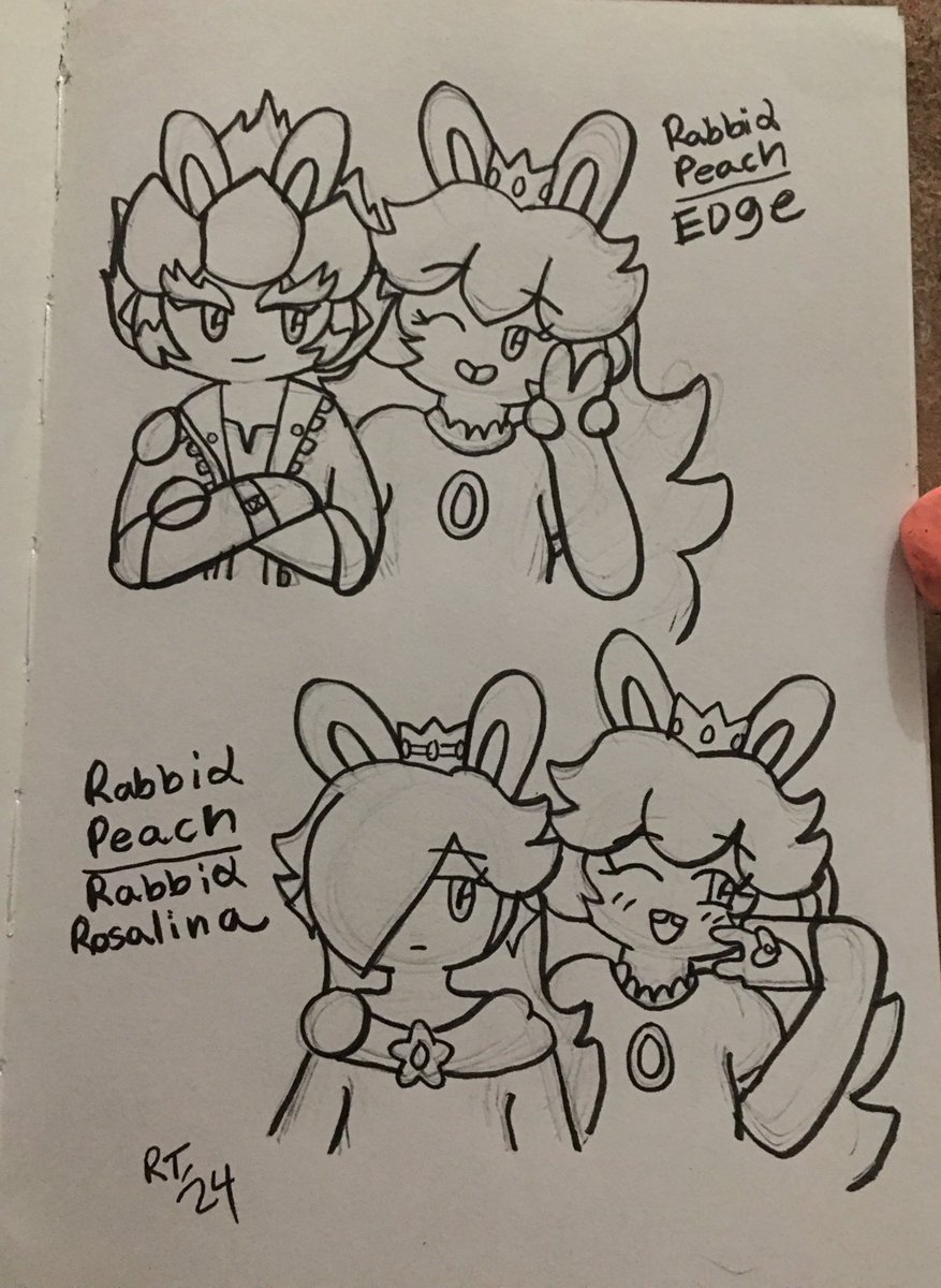 How To Draw Rabbid Rosalina