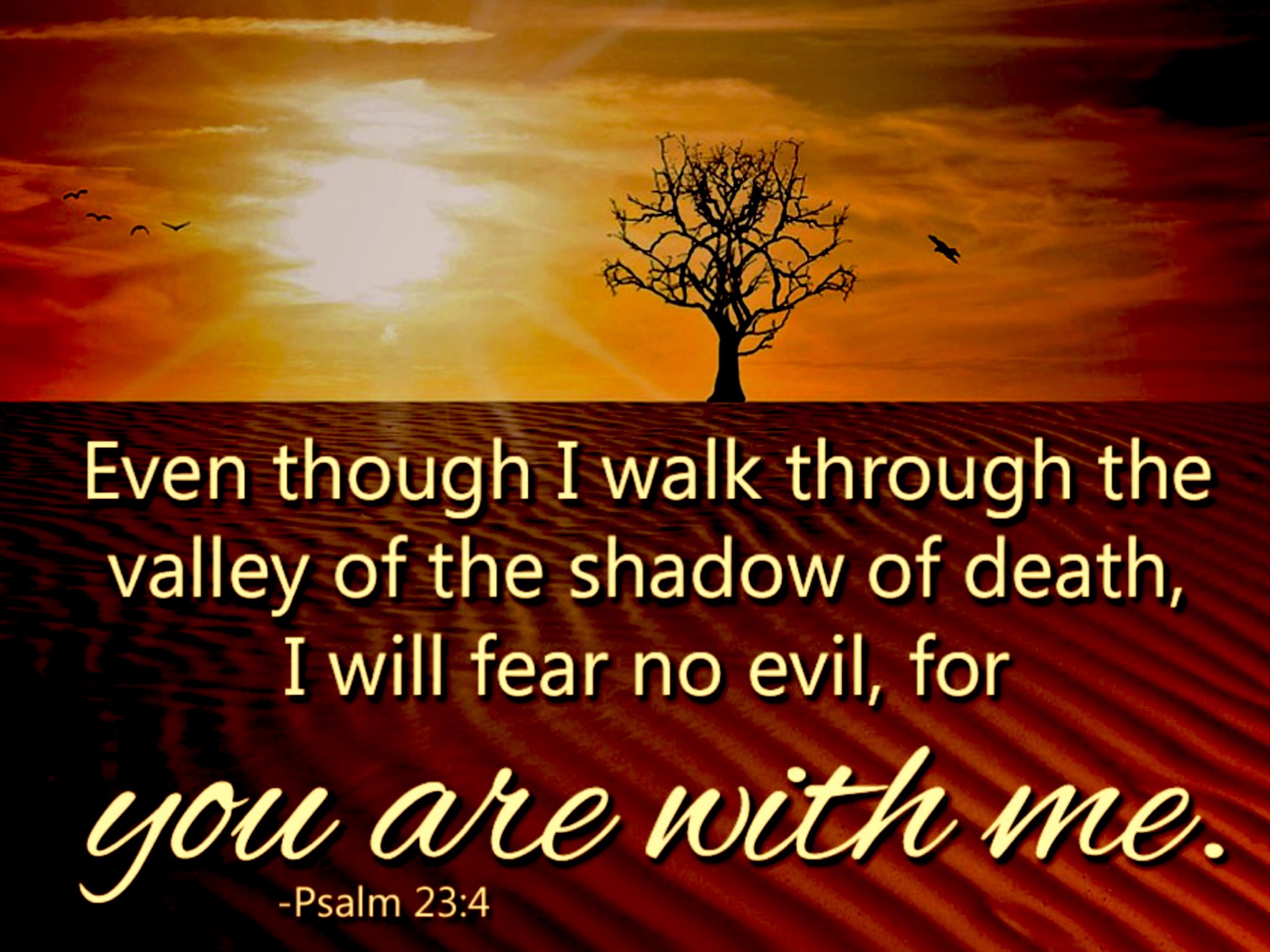 As I Walk Through The Valley Of The Shadow Of Death Painting