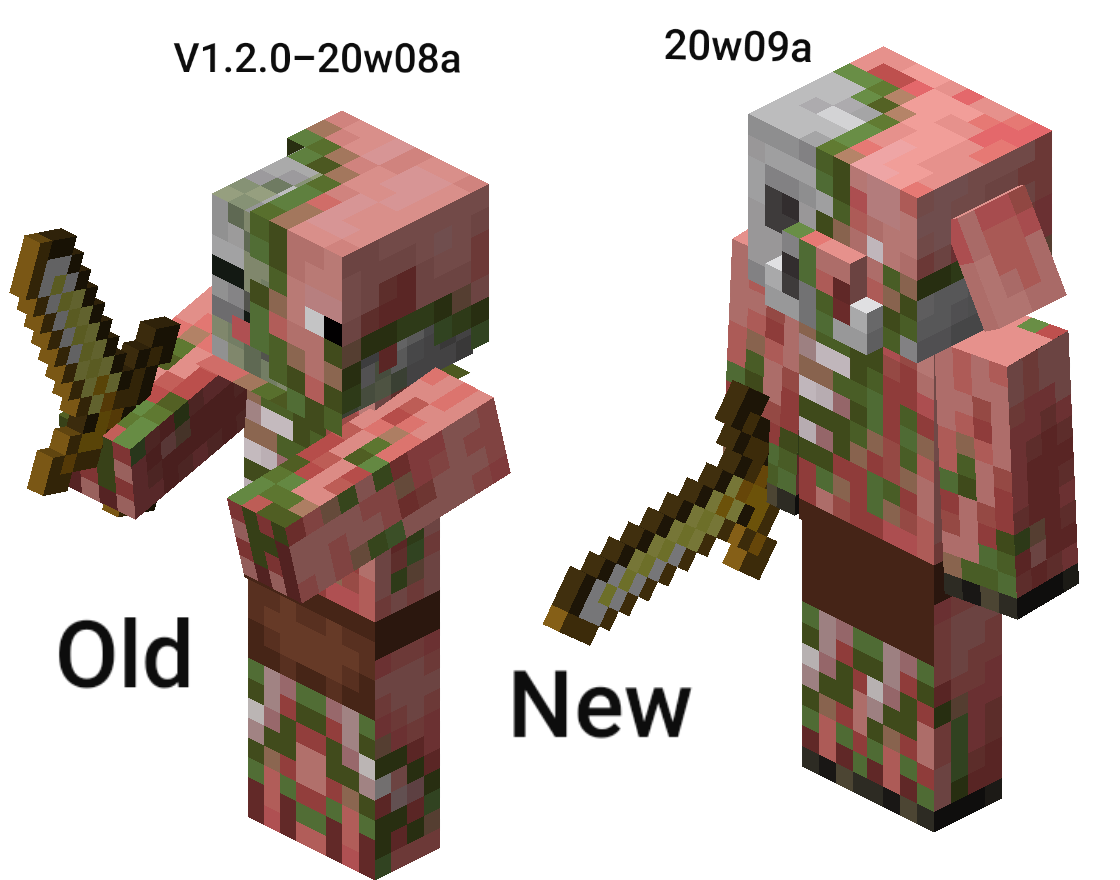 Minecraft Zombie Pigman Png