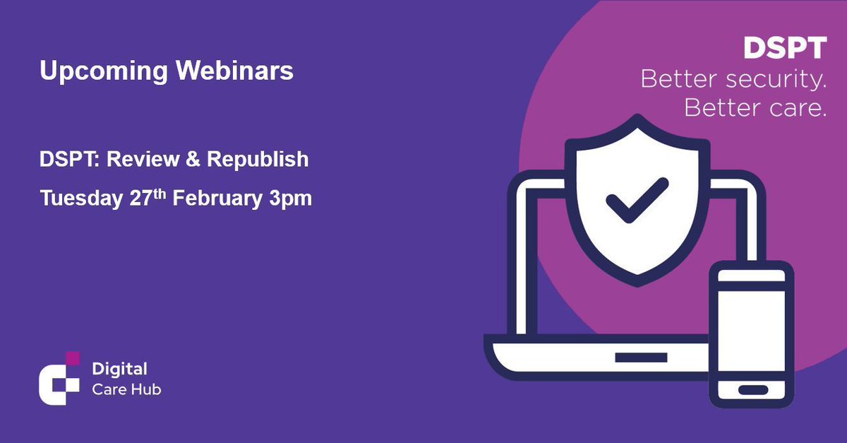 Pre-DSPT Checklist - Digital Care Hub