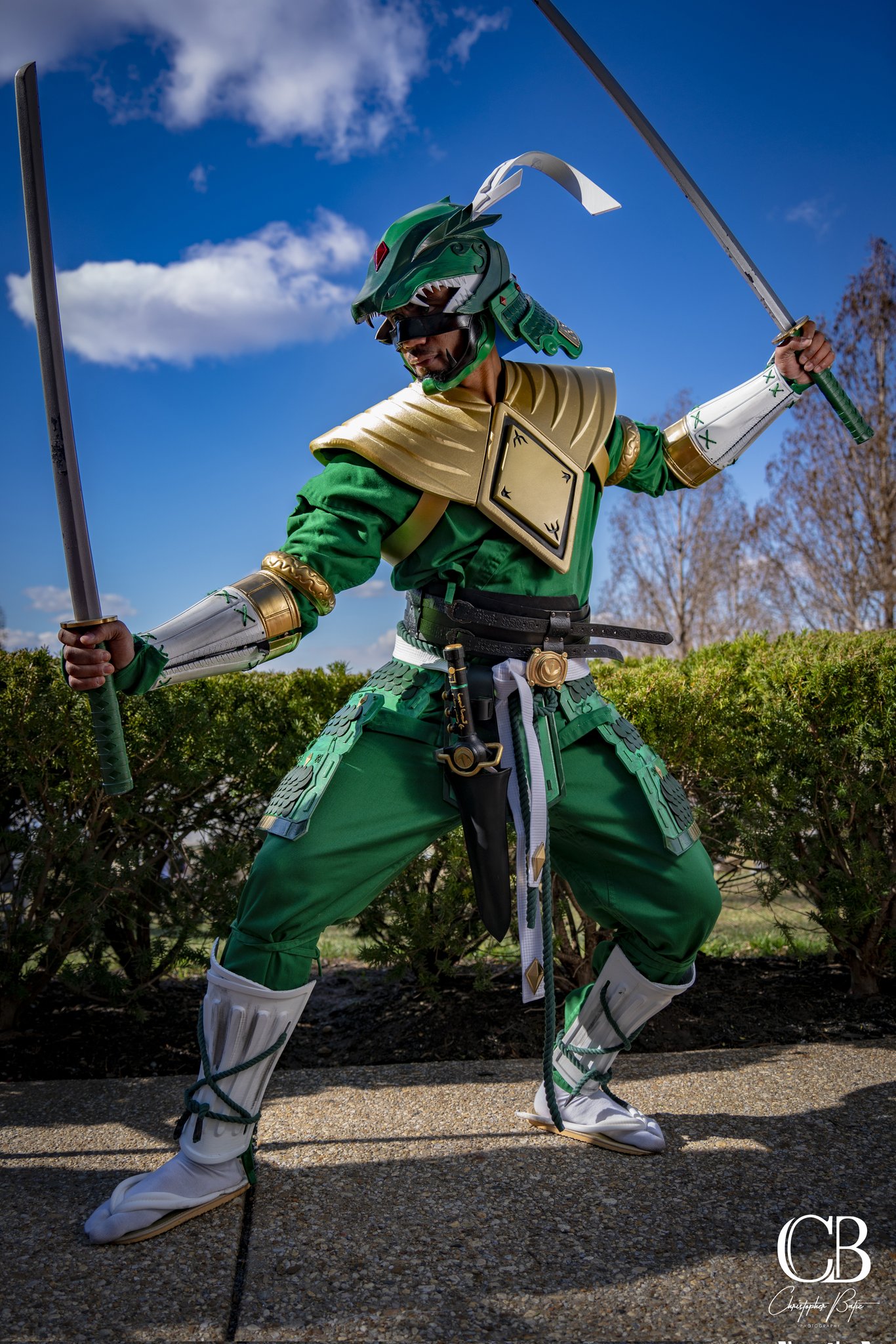 Green Power Ranger Samurai Costume 295 Power Rangers Samurai Stock