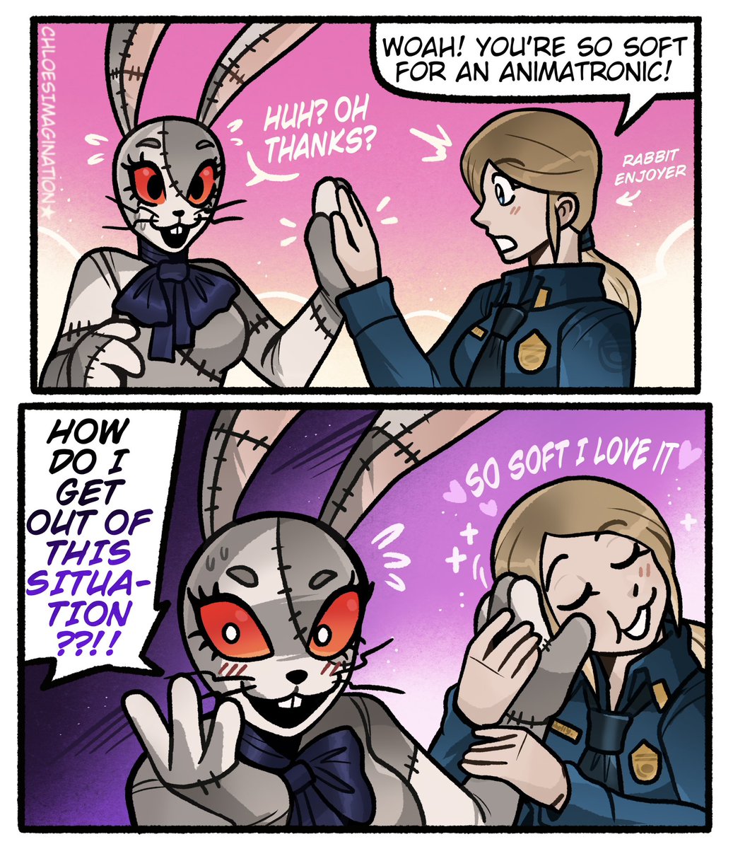 「FNAF movie Vanessa may have a soft spot for Vanny,, 」ChloesImagination💫の漫画