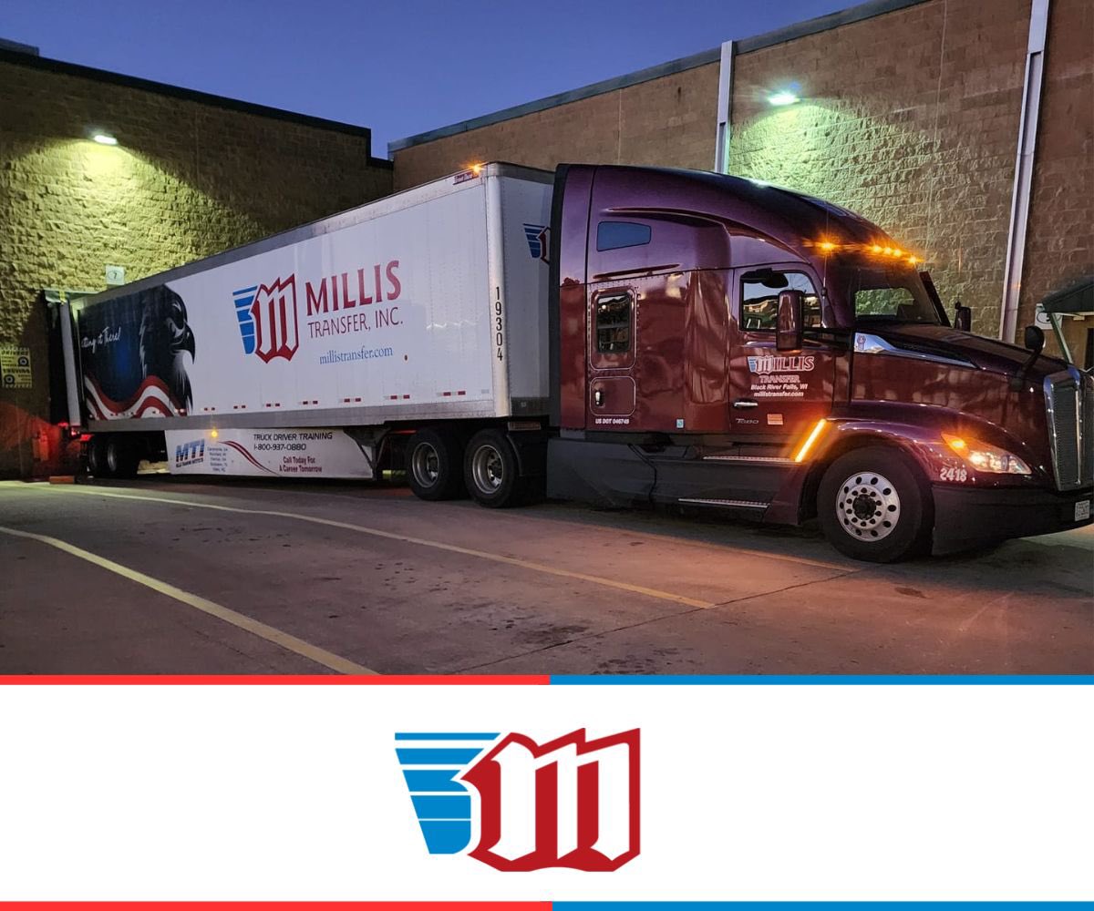 Millis Transfer Logo Vintage Vintage Millis Transfer Inc. Hat