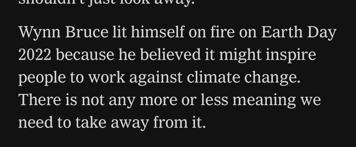 Immolation Quotes After Aaron Bushnell's Self Immolation, A Pentagon