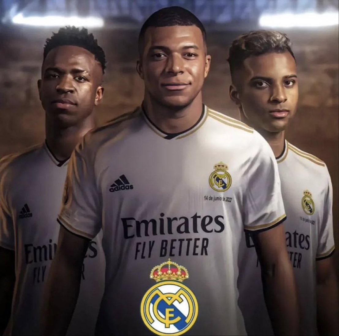 🔱 RIIL,TRIO REAL MADRID UNTUK MUSIM 2024/25, TRIO KAVIR. 🔥🔥🔥 KYLIAN ...