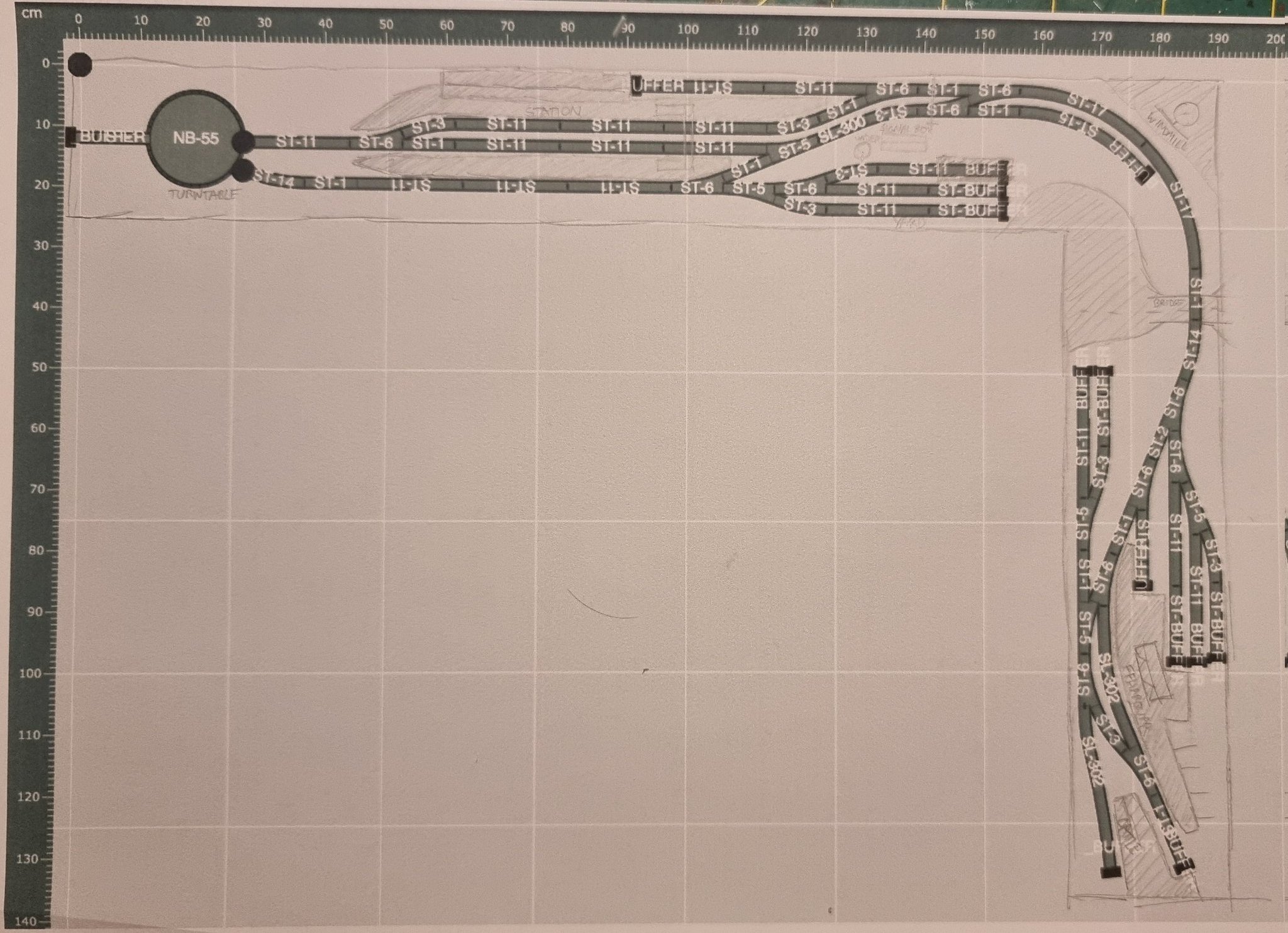 Ho Shelf Plan Train Layouts L Shape