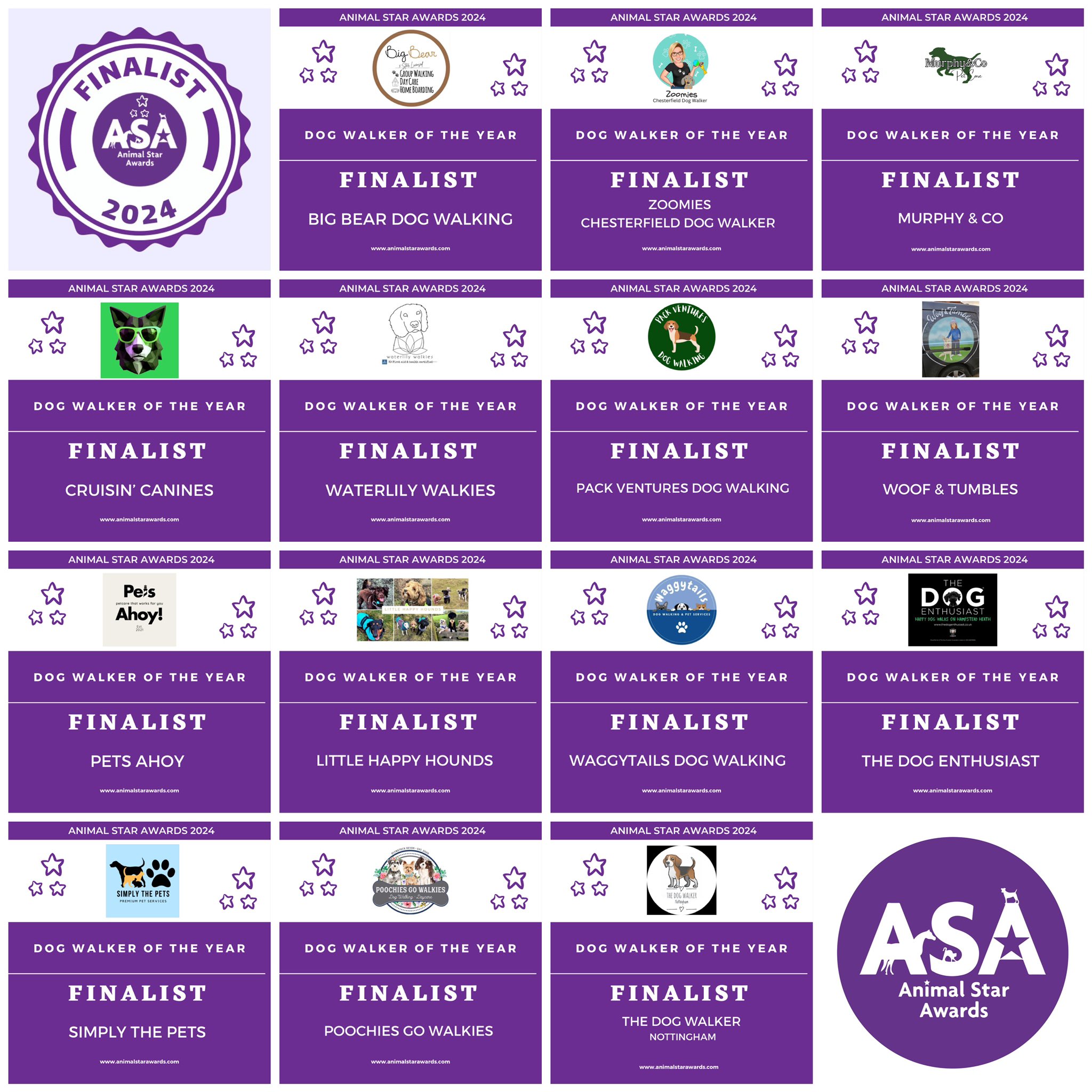 Dog Walking Awards Versatility Awards | The Schipperke Club