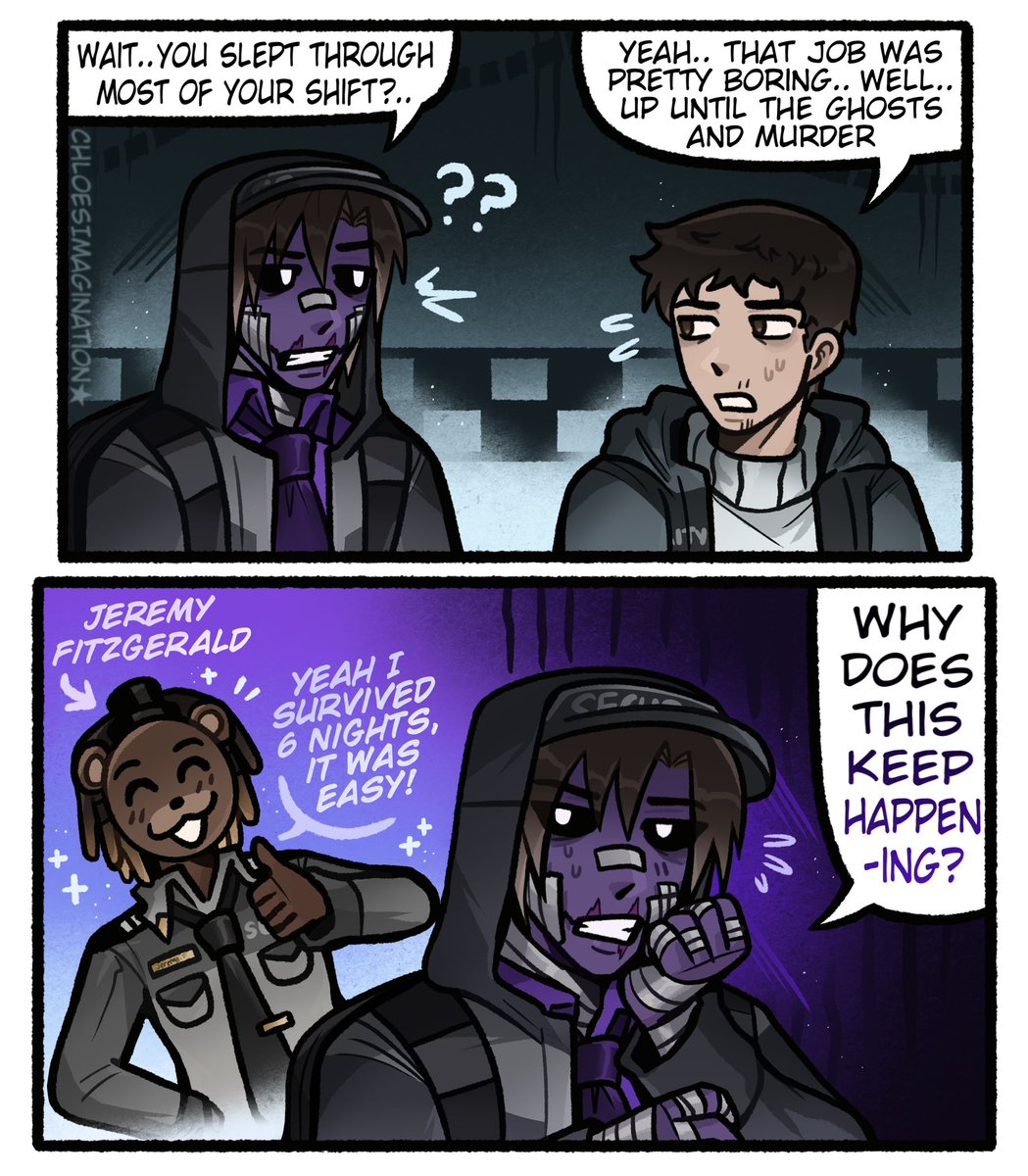 「Mike reminds Michael Afton of someone from FNAF 2 ...