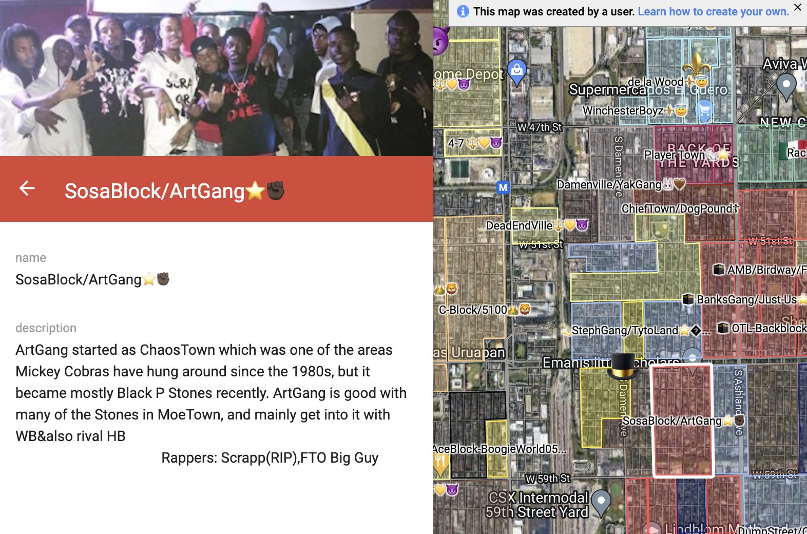 600 Chicago Gang Logo Culture Of Black Chicago Is This Gang Map Of