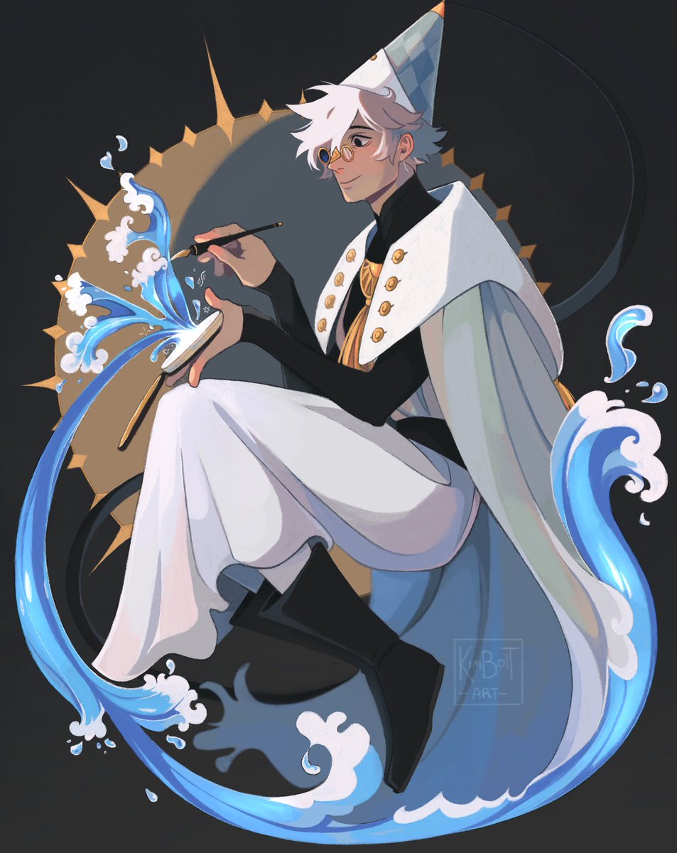 「Qifrey and Olruggio #witchhatatelier 」|KimboltarTのイラスト