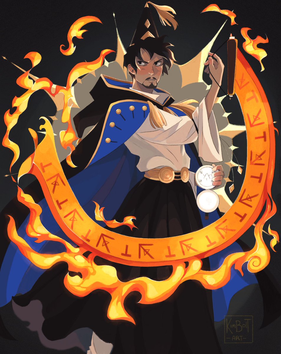 「Qifrey and Olruggio #witchhatatelier 」|KimboltarTのイラスト