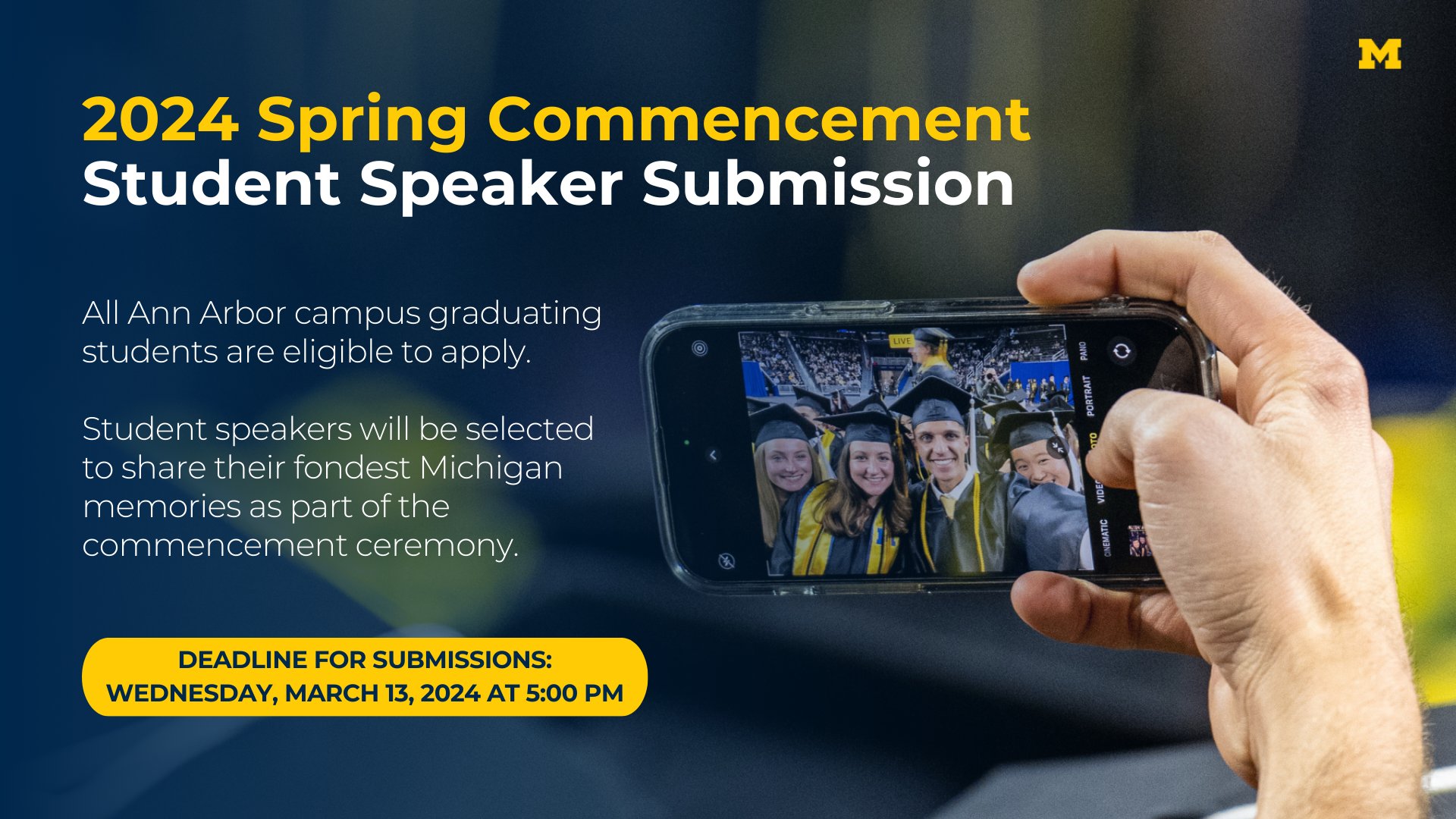 University Of Michigan Commencement Speaker