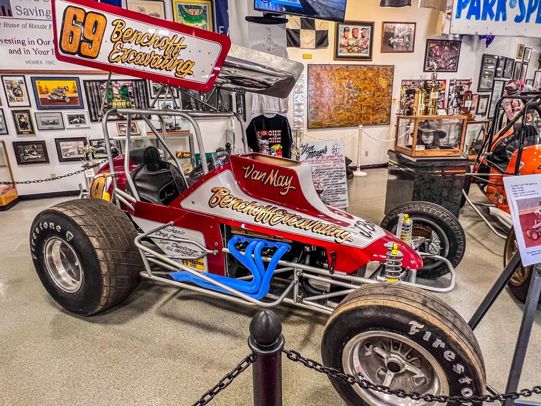 Van May Sprint Car Driver