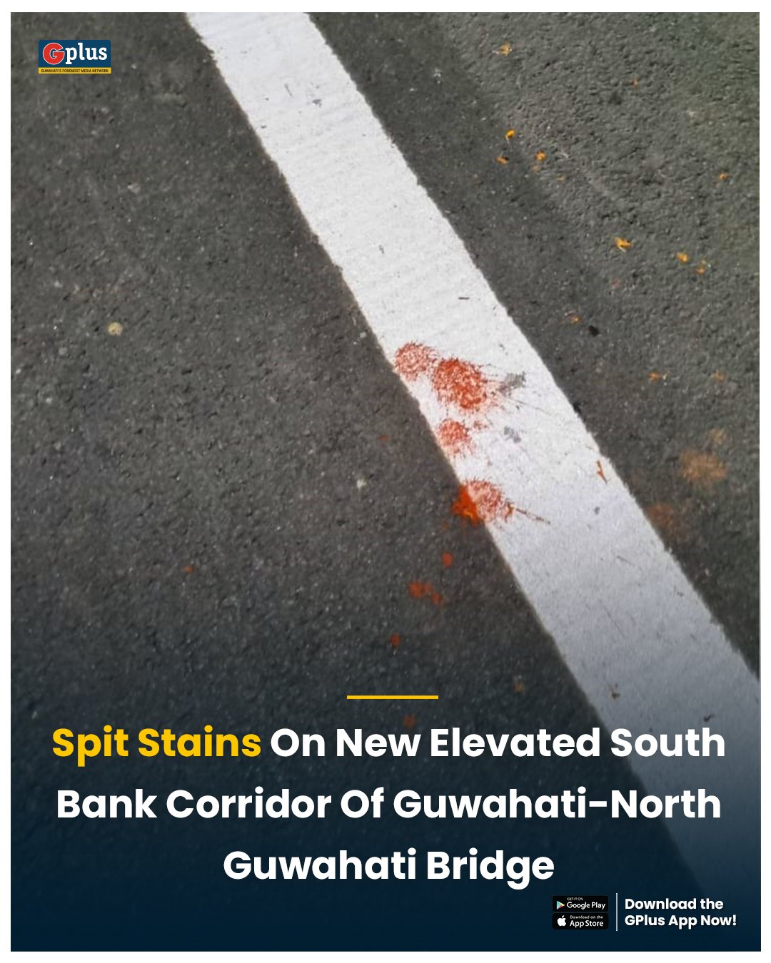 Spitting On Road