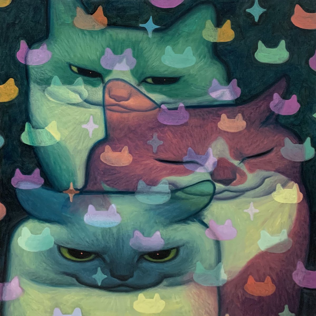 「twinkles 」|Karin Hosonoのイラスト