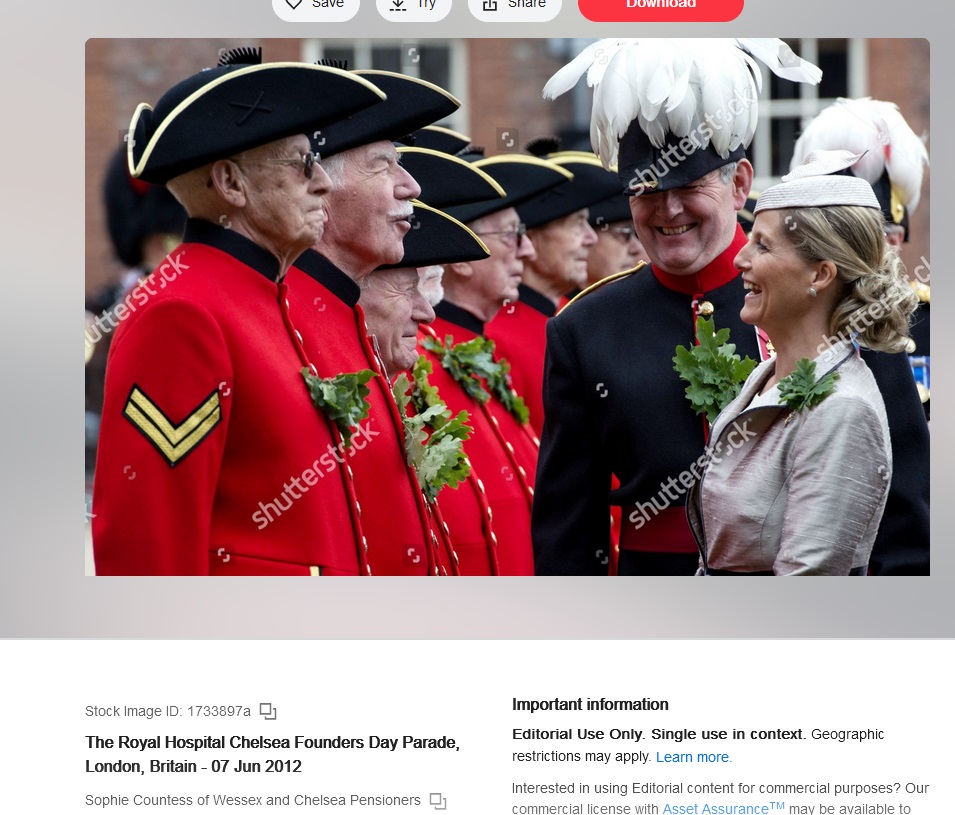Prince Edward and his wife Sophie were joined by Suzie Watt, the wife ...
