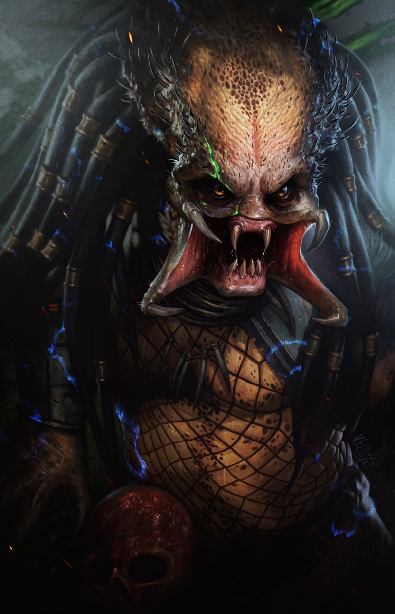 Predator Face Wallpaper