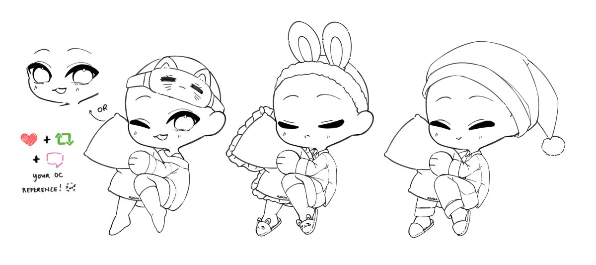 Sleepy Chibi Base