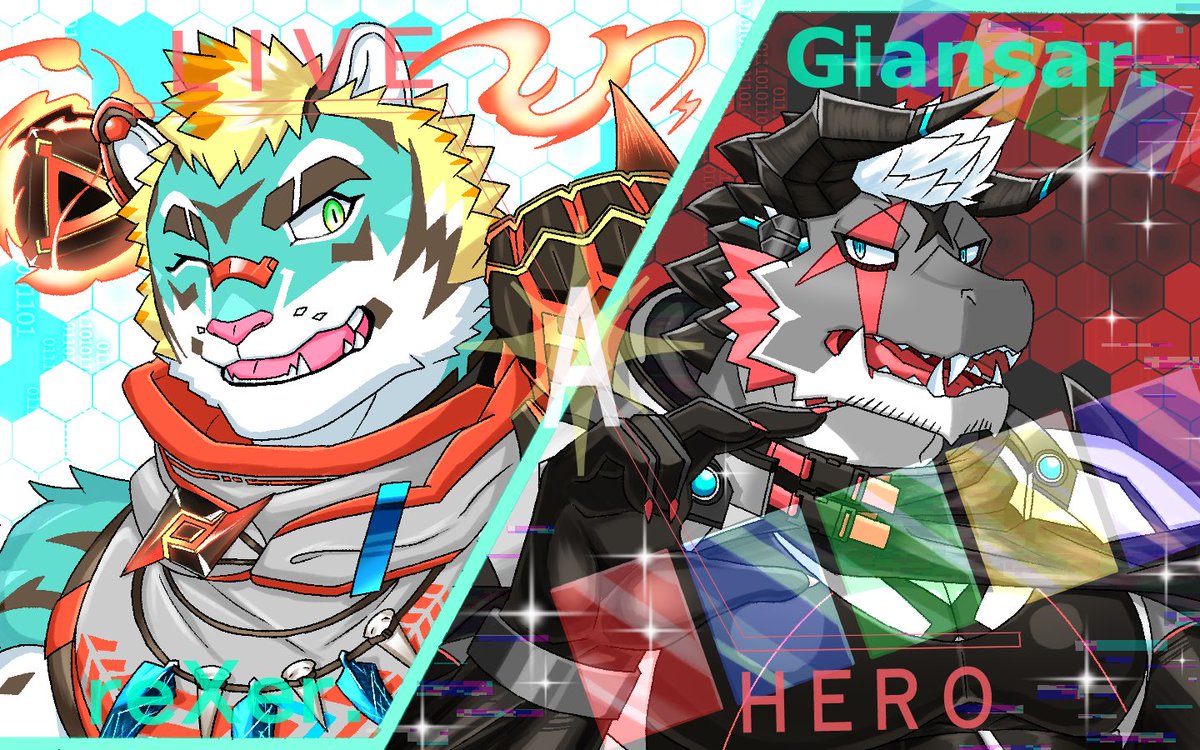 rexerのTwitterイラスト検索結果。