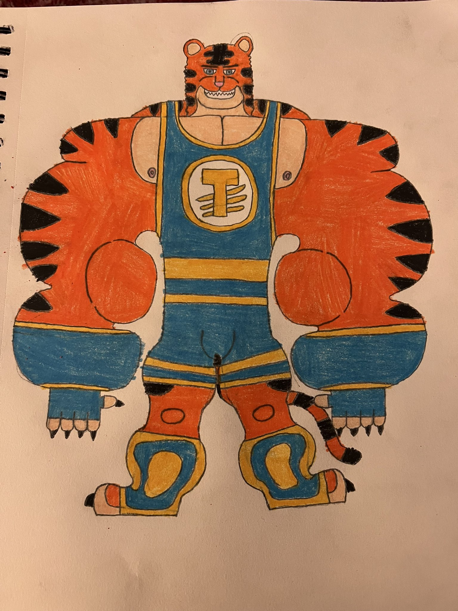 Tiger Man Superhero The Tiger Blood Powered Tiger Man In Rangers