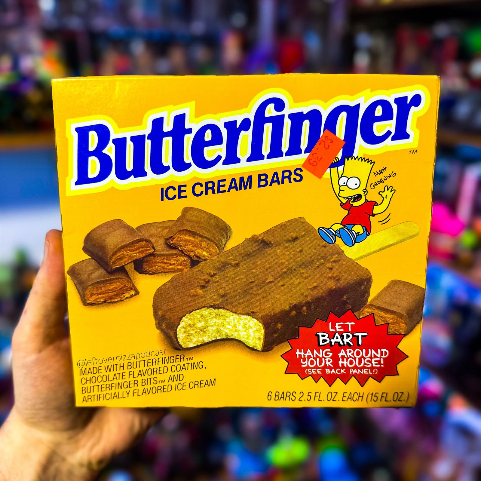 Nestle Butterfinger Ice Cream Bar