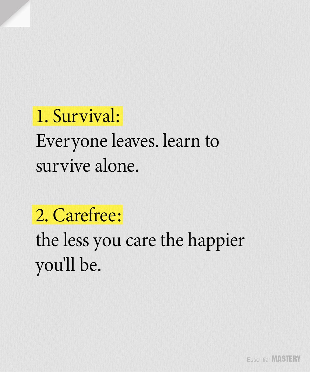 12 Laws of Philosophy That Will Make You Stronger… 1-2 - Thread from ...