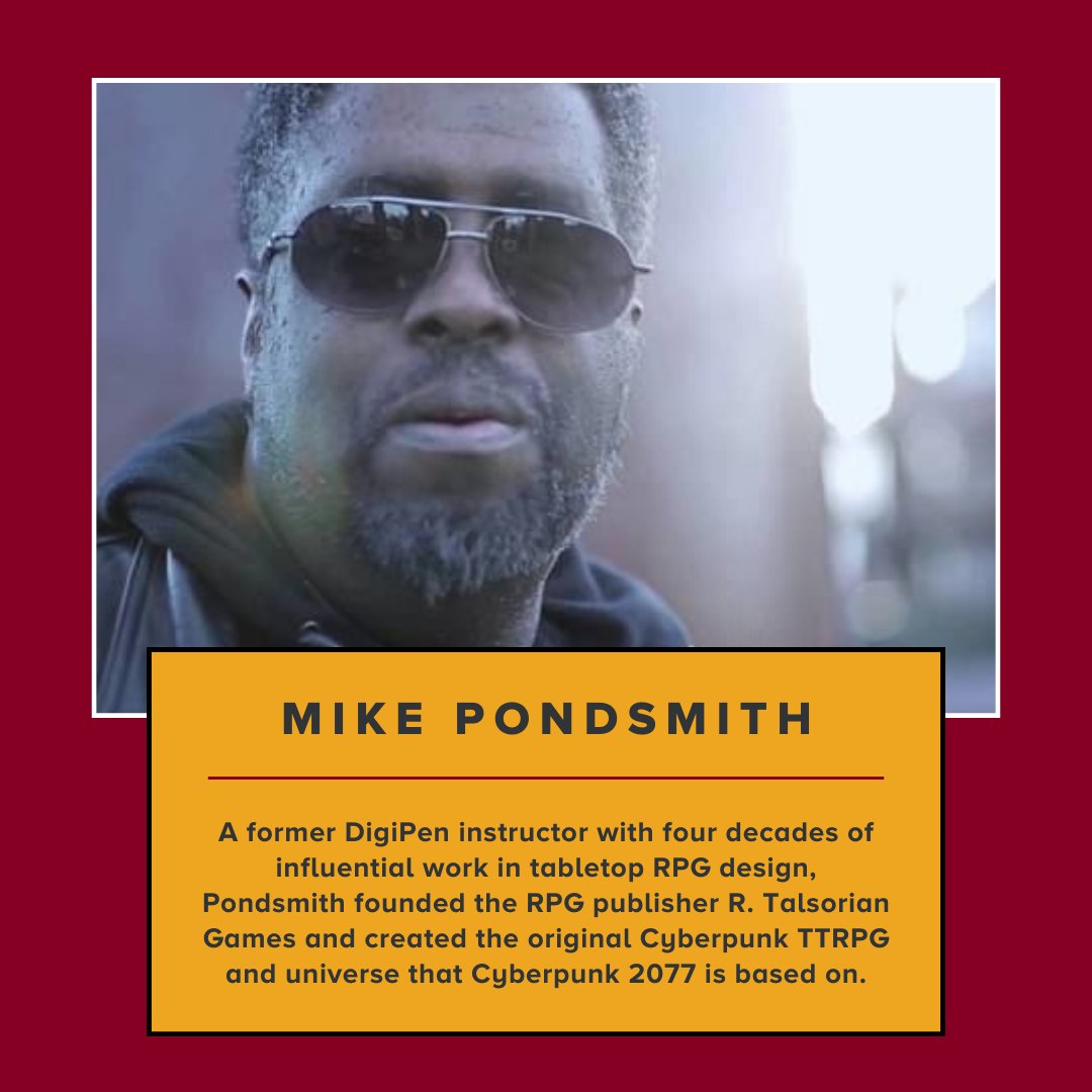 Mike Pondsmith's Instagram, Twitter & Facebook on IDCrawl