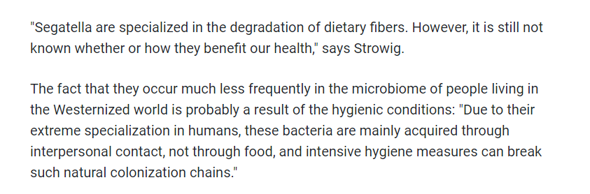 A very interesting new study shows clear associations between different ...