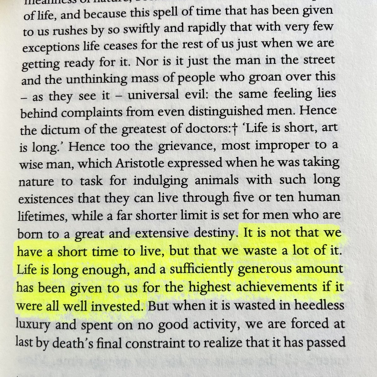 “On the Shortness of Life by Seneca” It offers powerful insights into ...
