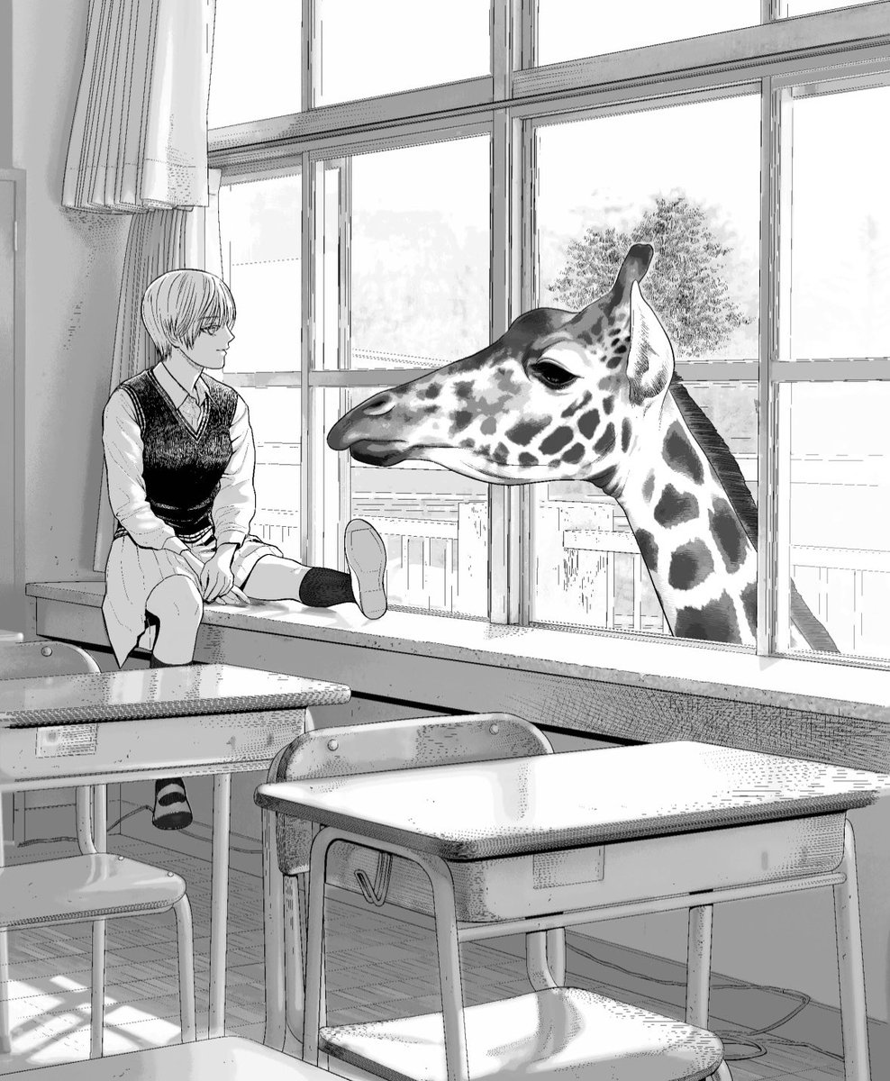 あくまでクジャクの話です。』はコミックdaysにて隔週木曜日連載です。今週はお休みの週で来週の木曜日お昼12時に更新し」小出もと貴の漫画