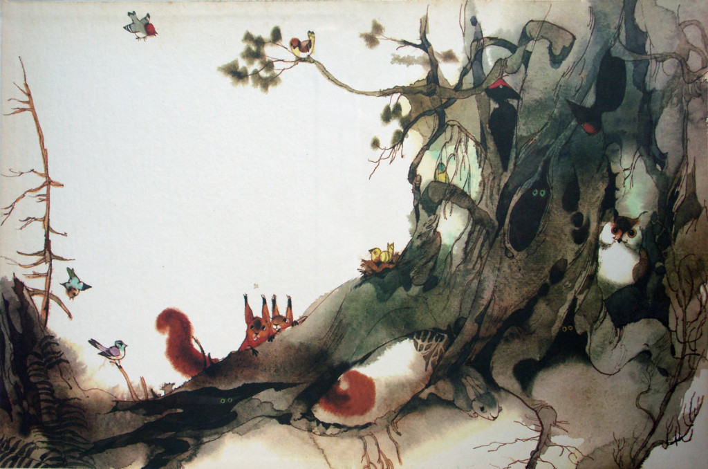 「Jiří Trnka (1912-1969) 」|Thomas Ragonのイラスト