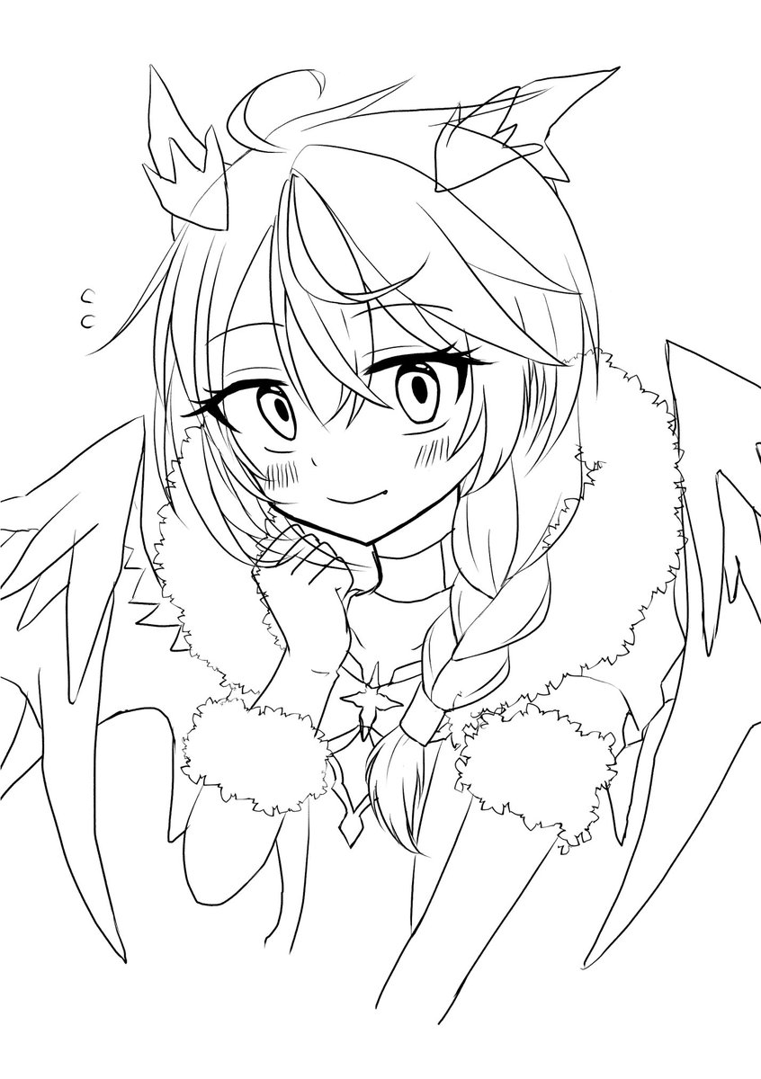 「シェフィちゃん途中 」まー長老@C104日曜日東u40aの漫画