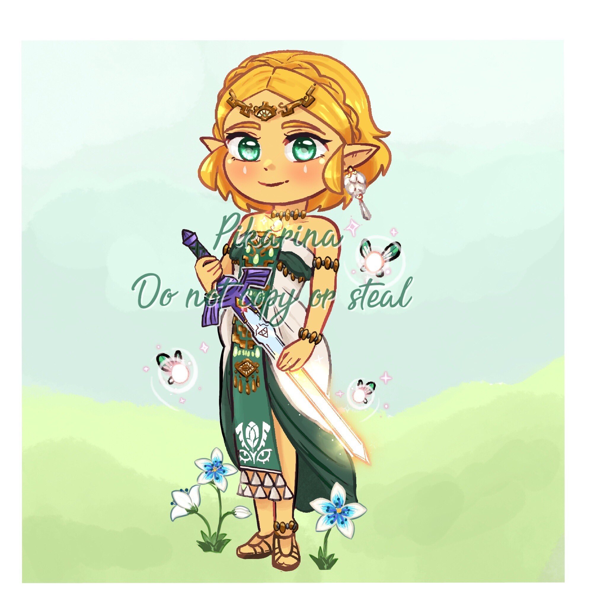 Prinses Zelda Chibi
