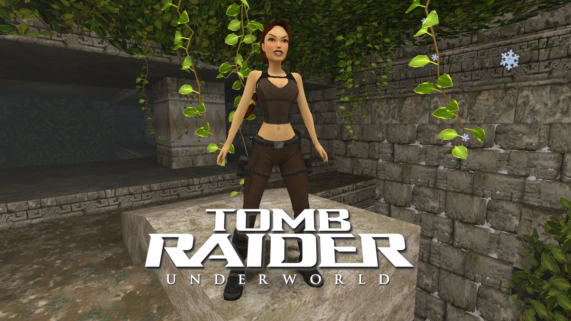 Tomb Raider Underworld Font Tomb Raider UNDERWORLD (Alternate Print)