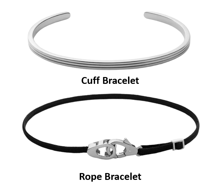 Accessories for men - rings, bracelets, necklaces, watches etc. These ...