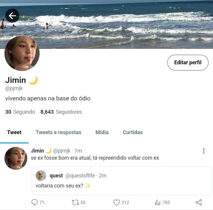 #jikookau #minkookau onde... Jimin se pagava de superado e que não ...