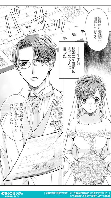 契約結婚した私は、夫に愛されていないと思って離婚届を出したけど…(1 3 めちゃコミック マンガ研究部 さんのマンガ ツイコミ 仮