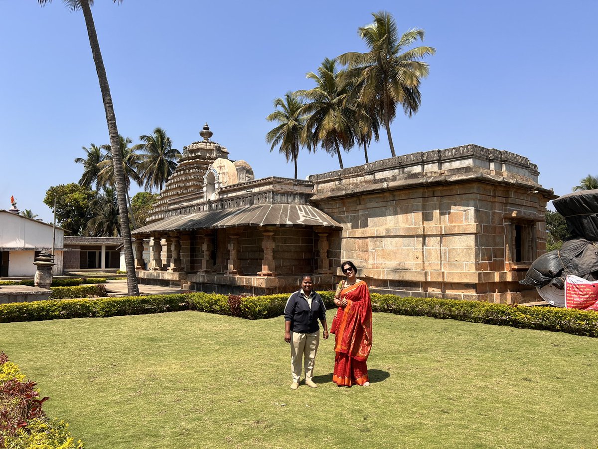 The most special temple I visited in my Dharwad trip was the Bhuvaraha ...