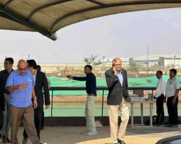 Tata’s N. Chandrasekaran visits Dholera a day after announcement of ... Tata’s N. Chandrasekaran visits Dholera a day after announcement of ...