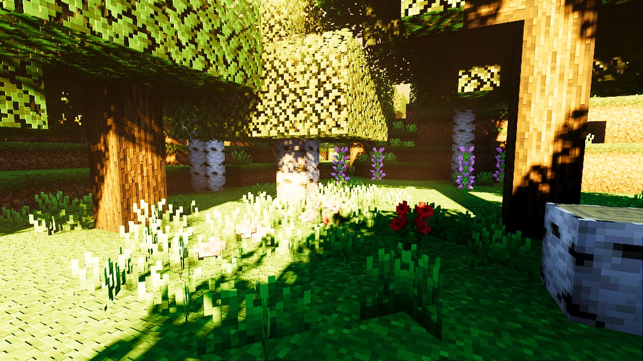 Minecraft Forest Shaders