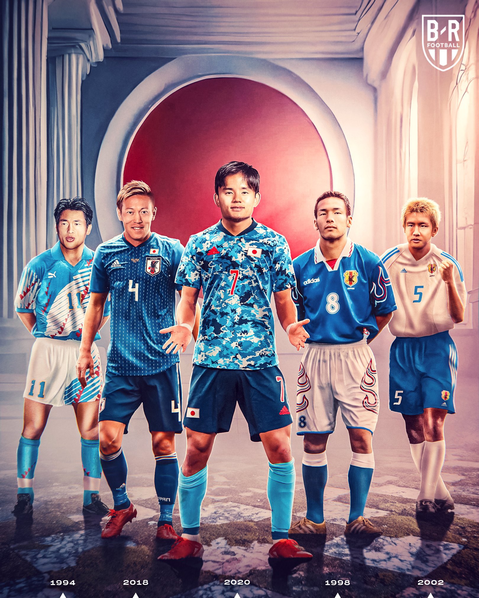 Madridista 92:48 på X: ”🔥🇯🇵日本代表の歴代ユニフォーム Madridista 92:48 på X: ”🔥🇯🇵日本代表の歴代ユニフォーム